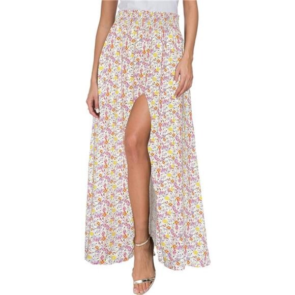 Skirts | High Waist Split Maxi Skirt | Poshmark